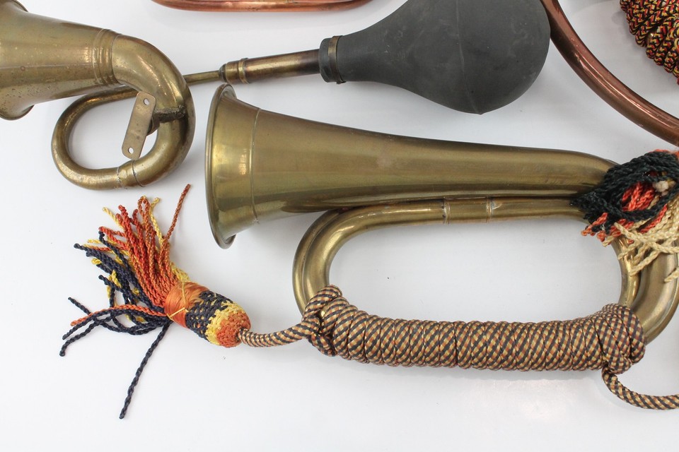 Vintage Bugles & Horns Brass/Copper Various Styles & Size | eBay UK