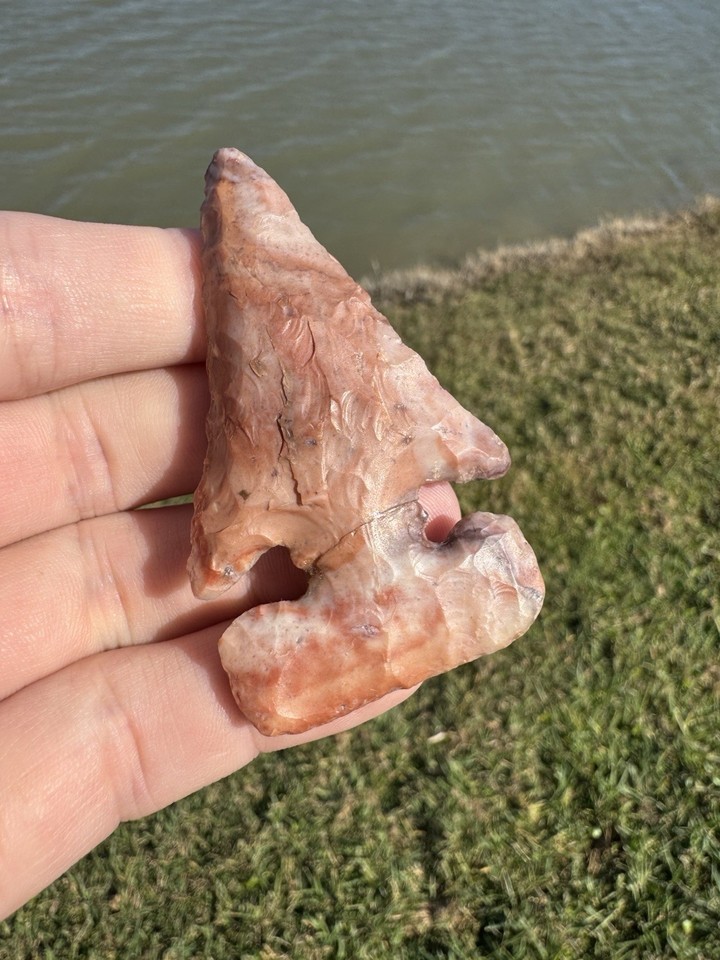 Rare Native American Flintridge Thebes Arrowhead Point | eBay