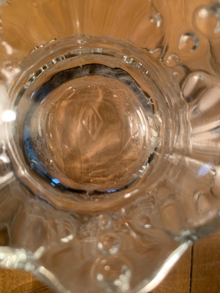 Heisey Orchid Etched Glass Condiment Set | eBay