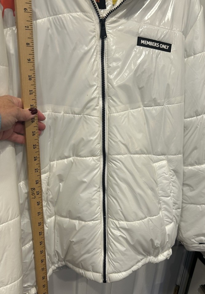 Members Only Nickelodeon Puffer Coat Jacket Rug Rats Cartoon Lining ...