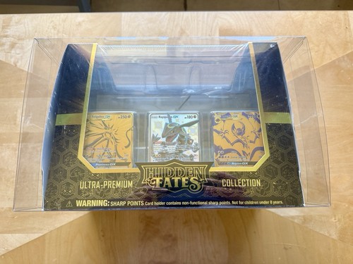 Pokemon Hidden Fates Ultra-Premium Collection Shiny Rayquaza SEALED 15 ...
