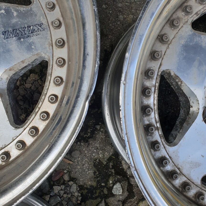 JDM 15" Raguna ZZYZX rims wheels 139.7X6 land cruiser 4runner 4x4 lc2 ...