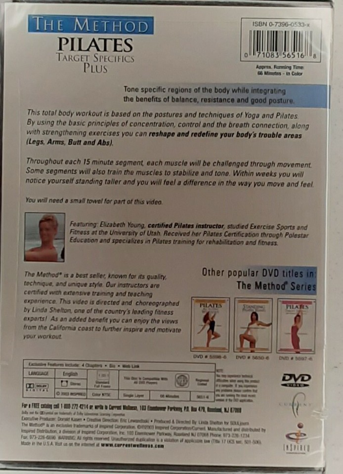 The Method - Pilates Target Specifics Plus, Full Screen, Free S&H ...