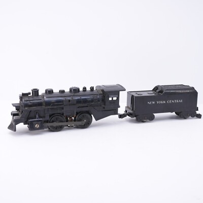 Marx 400 Vintage Locomotive Train with Tender Car New York Central | eBay