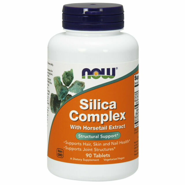 Now Foods Silica Complex 500mg Mineral Tablet - 90 Tablets for sale ...