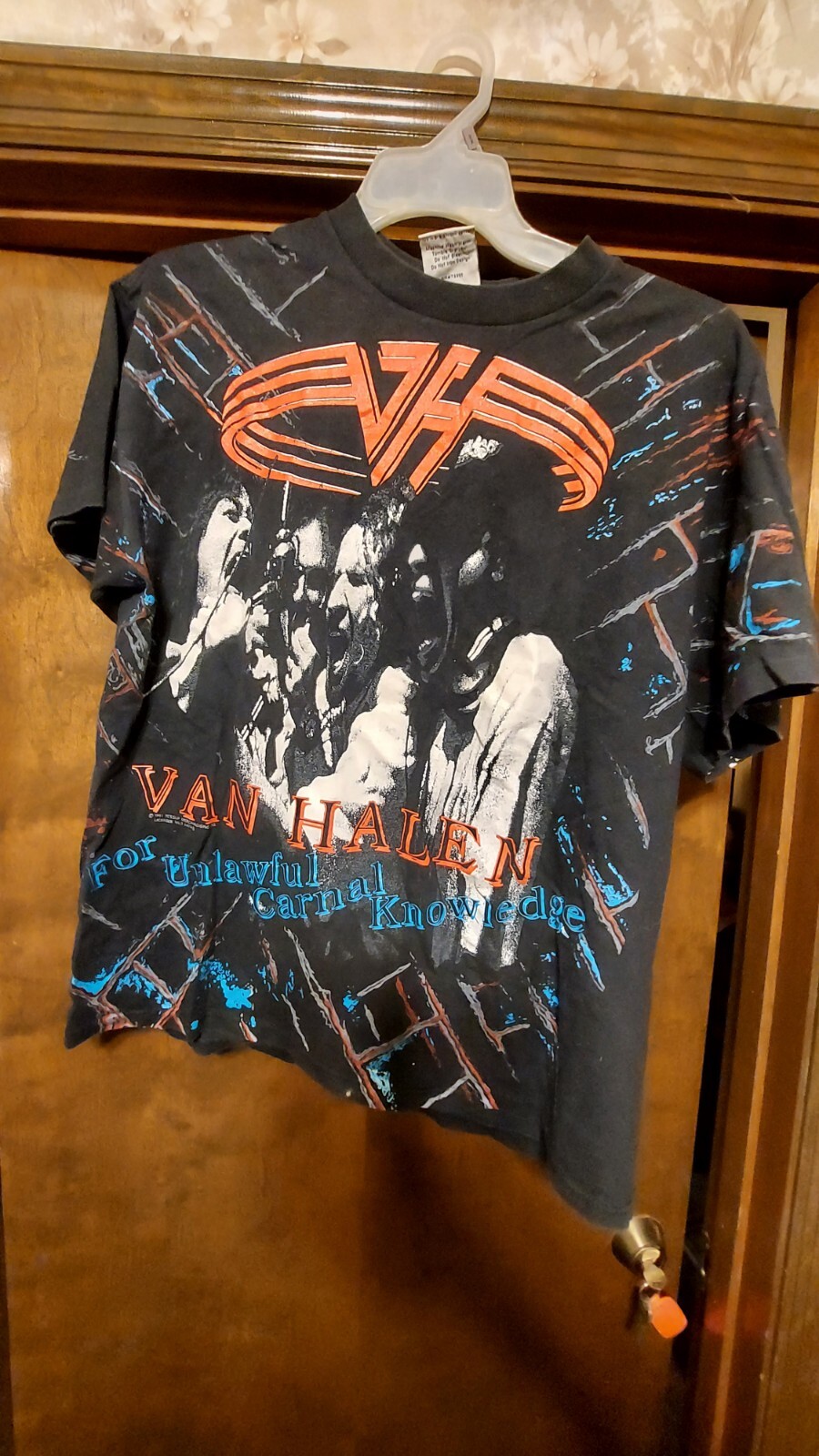 RARE 1991 VTG VAN HALEN 'FOR UNLAWFUL CARNAL KNOWLEDG… - Gem