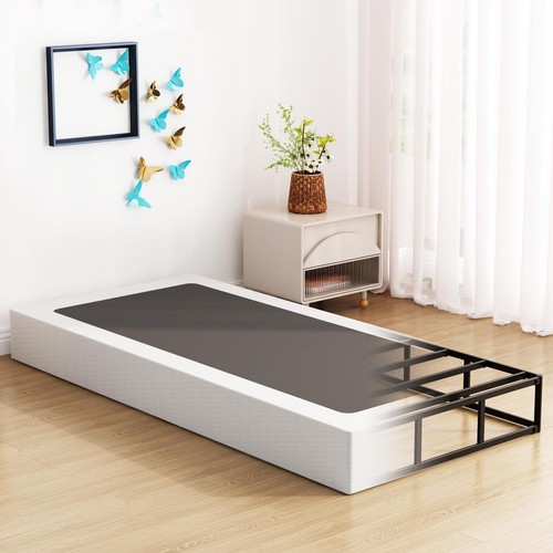 Twin Box Spring Only 9 inch Bed Base, Metal Box Spring Twin Size with ...