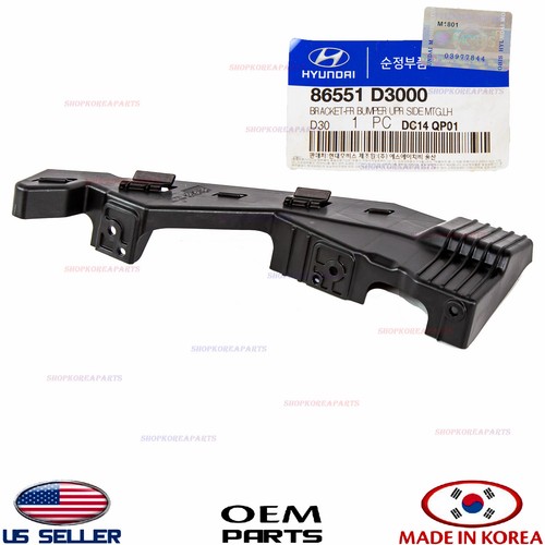 Genuine Front Bumper Upper Bracket Left Driver Side OEM Hyundai Tucson ...