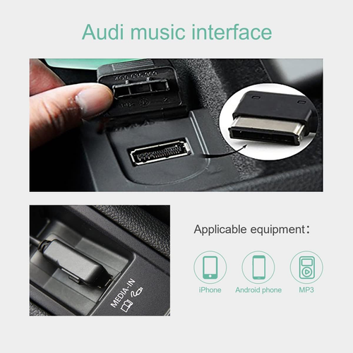 AMI MMI Music Interface to 3.5Mm Female Audio Cable for Audi, Stereo ...