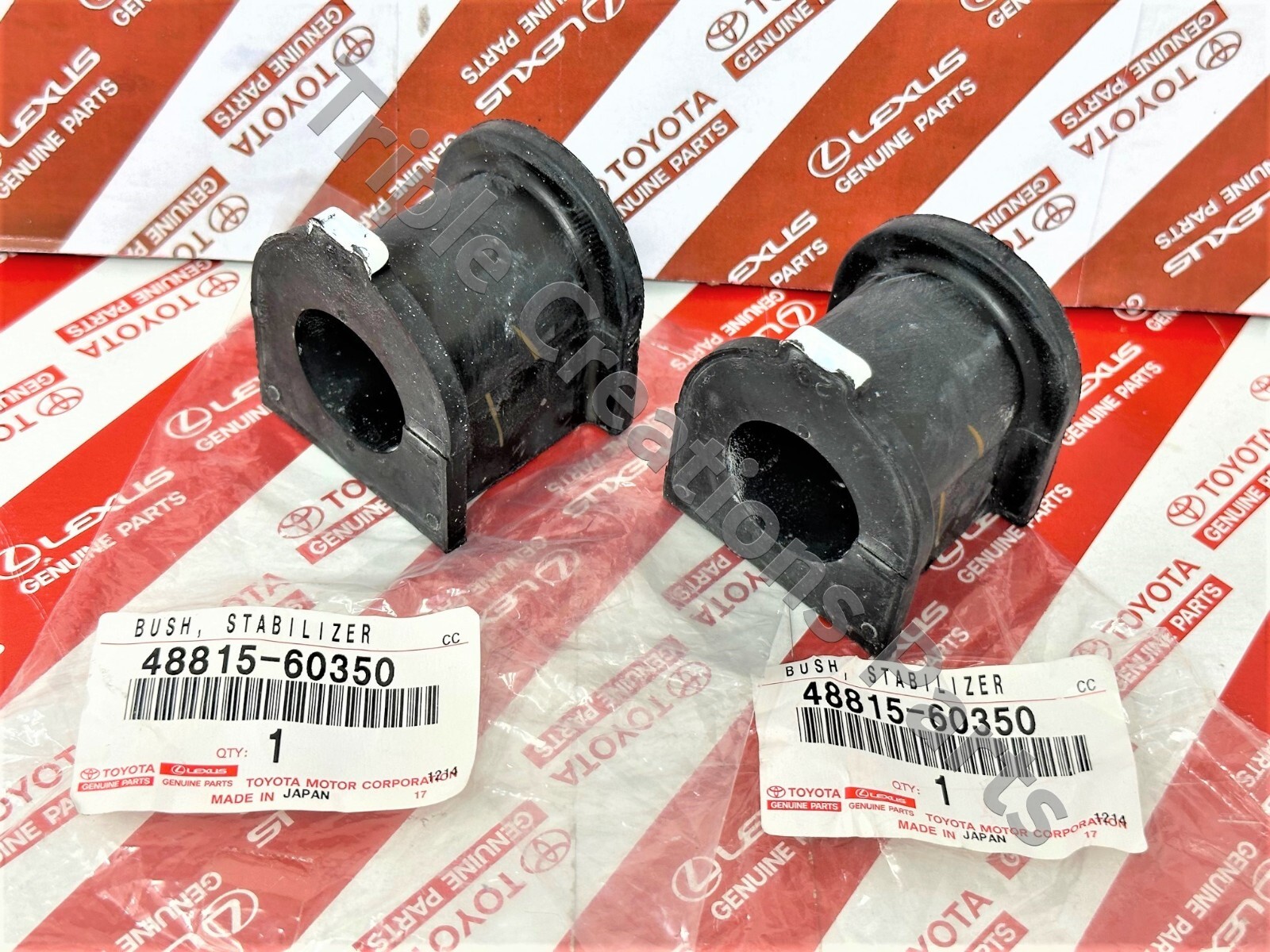 48815-60350 GENUINE TOYOTA 4RUNNER FJ CRUISER FRONT STABILIZER BAR ...