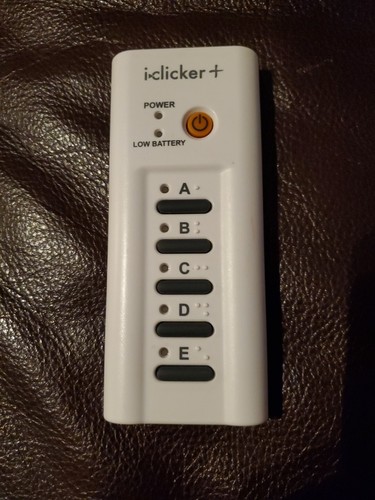 iClicker + Plus Student Remote Classroom Response Control Model RLR15 ...
