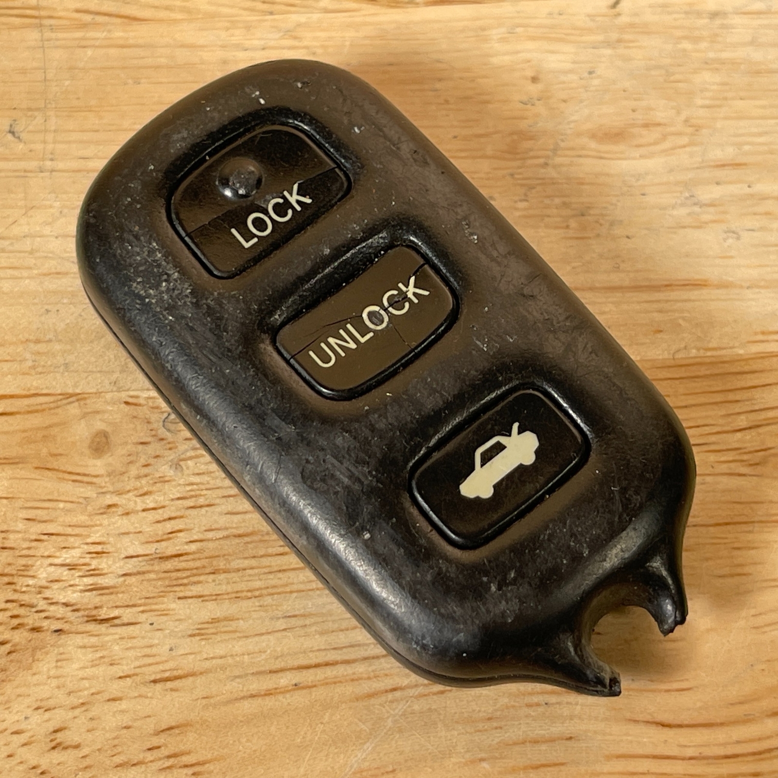 Denso 12BBX Black Keyless Entry Remote Key Fob For 1998-2004 Toyota ...