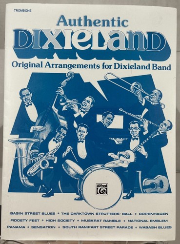 Authentic Dixieland Trombone Sheet Music Alfred Publishing Band 11 ...