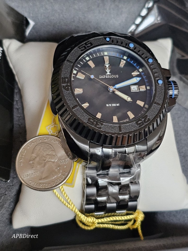 Invicta - IMPERIOUS- Gear Head - Swiss Ronda 515 Quartz 50mm - mens ...