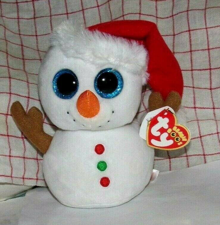 Ty Beanie Boos SCOOP the 2016 Snowman (6 Inch) MINT with MINT TAGS | eBay