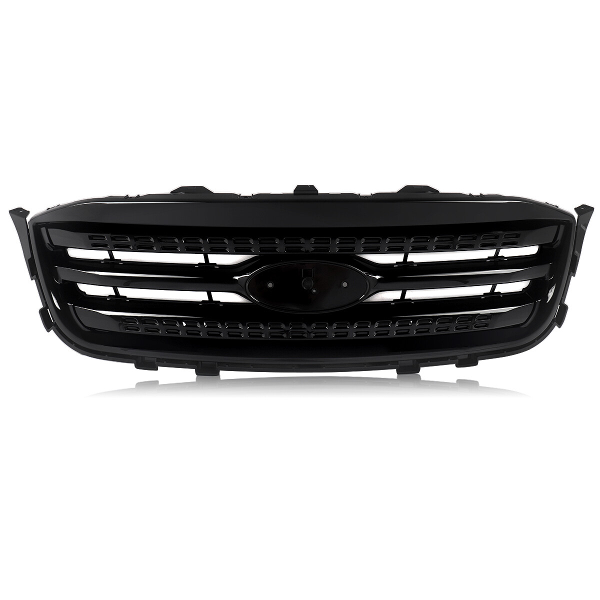 Front Upper Grille Black For 2010 11 2012 Ford Taurus Limited SE SEL ...