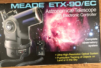 Meade ETX 90EC Astro Telescope With Celestron Sky Scout Planetarium | eBay