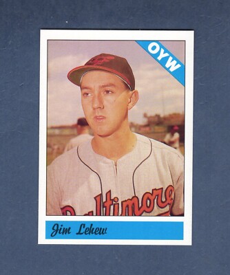 #88 JIM LEHEW, 1961-1962 Orioles | 1983 Fritsch One-Year Winners OYW | eBay