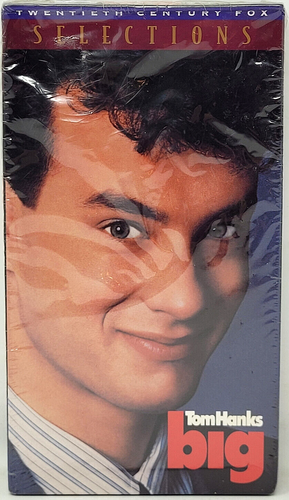Tom Hanks BIG Twentieth Century Fox Selections SEALED VHS Movie Blue ...