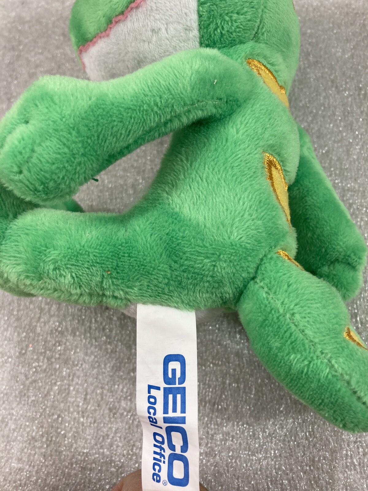 Geico GECKO 5" beanbag plush | eBay