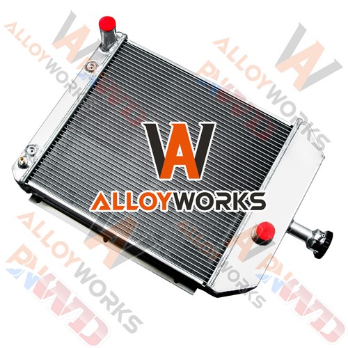 579337M92 4 Row Core Radiator w/Cap For Massey Ferguson 275 Tractor ...