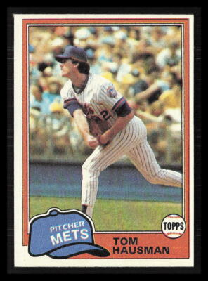 Tom Hausman 1981 Topps #359 New York Mets | eBay