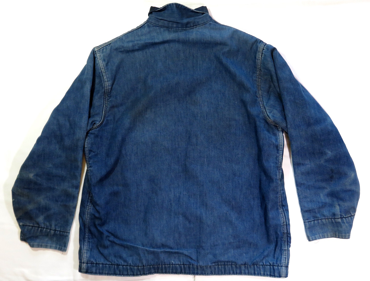 Big Mac Vintage Denim Jacket 1980's Work Wear Chore B… - Gem
