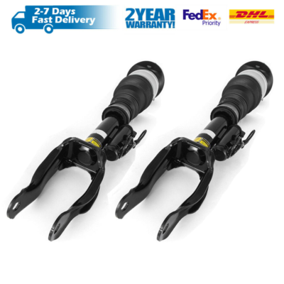 For Mercedes Benz W166 ML250 ML350 GLE400 2X Front Air Suspension Shock ...