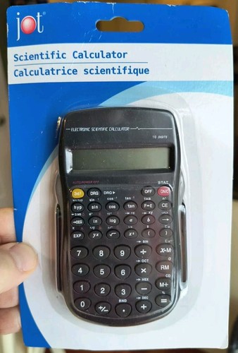 Jot: 10 Digit Scientific Calculator w/ Flip Cover | NEW, Tested, and ...
