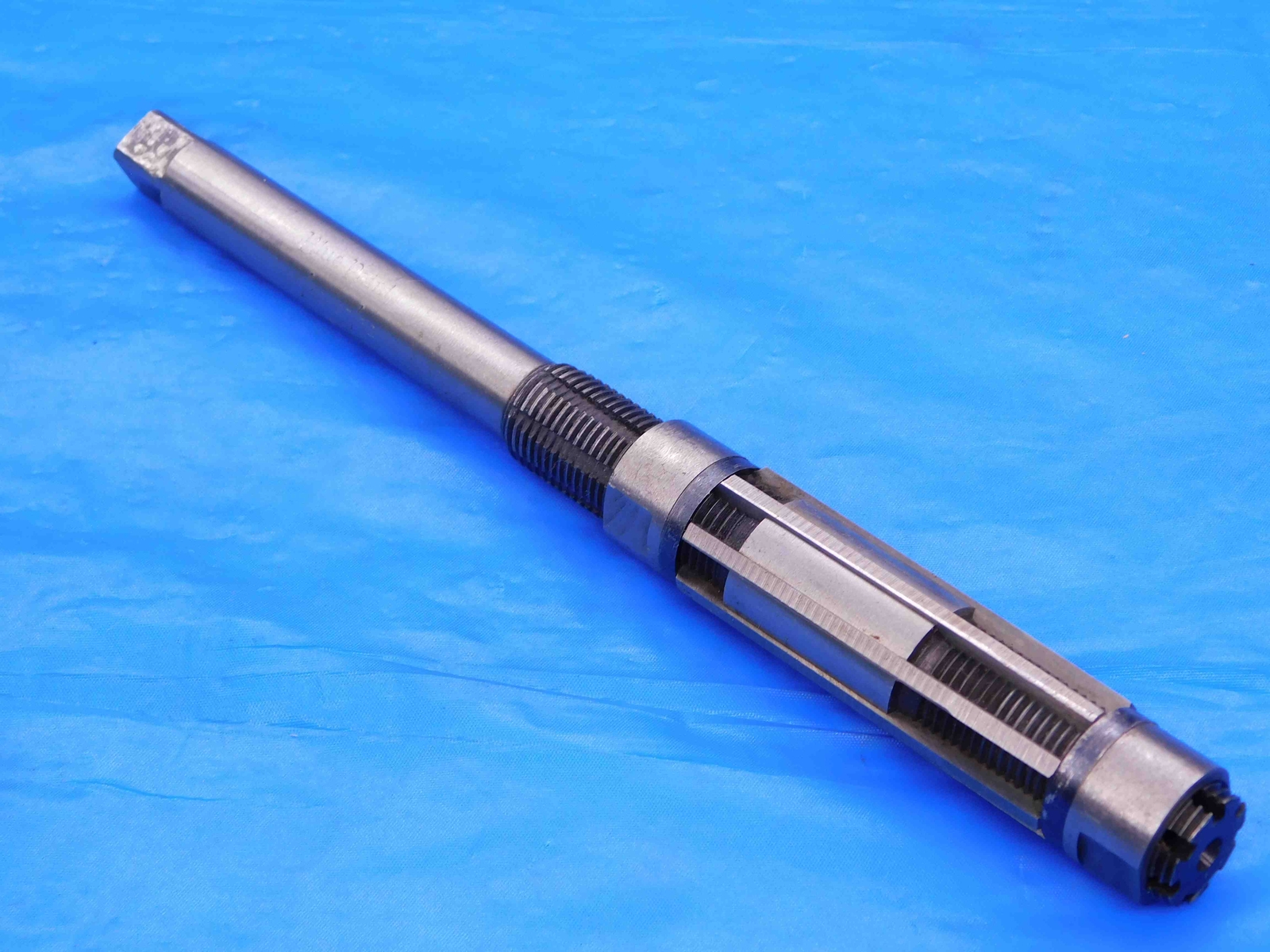 BLUE POINT 25/32 - 27/32 OD HSS ADJUSTABLE EXPANSION REAMER 7 FLUTE F ...