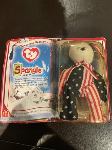 TY Beanie Baby International Bears II Spangle The Bear | eBay