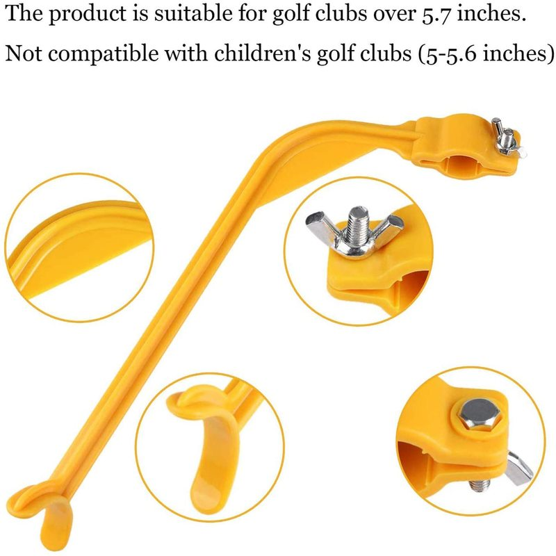 Golf Swing Plane Alignment Training Practice Aid Plate Stick Holder ...