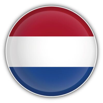 Netherlands Flag Glossy Label Car Bumper Sticker Decal | eBay