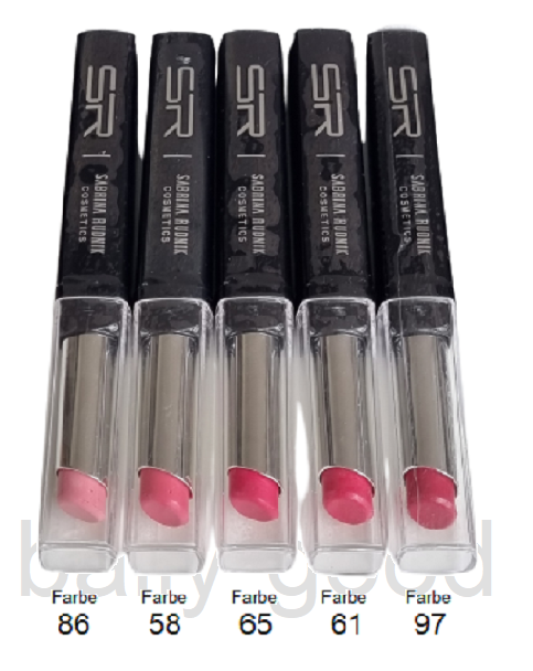 5er Set Lipstick Lippenstift Pink,Rot,Rosa-Töne Sabrina Rudnik ...