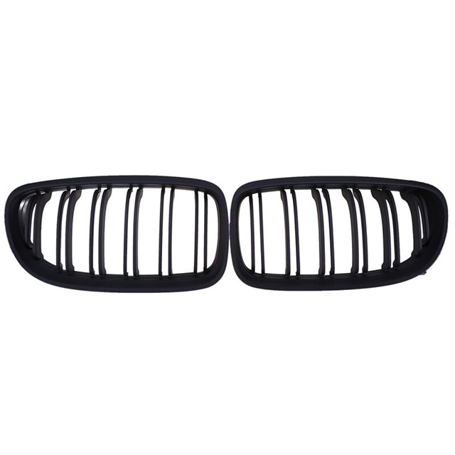 Dual Slat Front Bumoper Grilles Fit For BMW 3-Series E90 09-12 ...