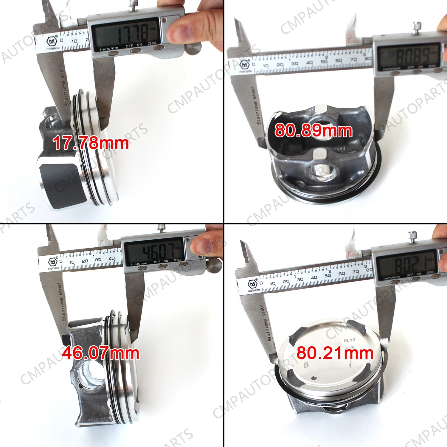 G4NA 2.0L Engine Rebuild Piston Gasket Bearing Kit Rods & Timing Kit ...