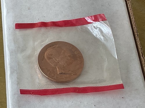 ABRAHAM LINCOLN PRESIDENTIAL INAUGURATION MEDALLION BRONZE US MINT ...