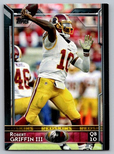 2015 Topps #219 Robert Griffin III Super Bowl 50 | eBay