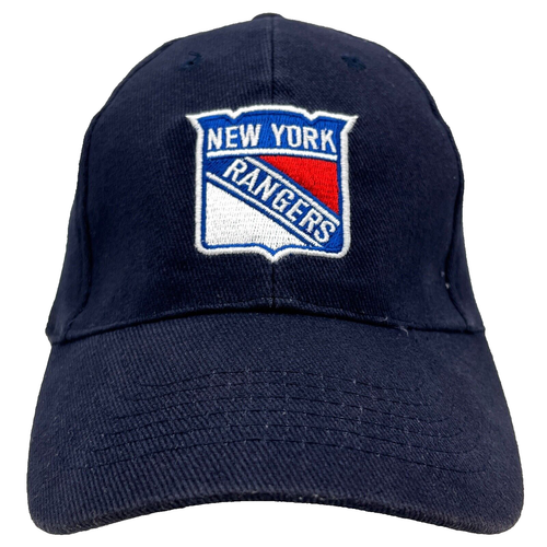 New York Rangers Hat Cap Fitted One Size Blue Logo NHL Bud Light Beer ...