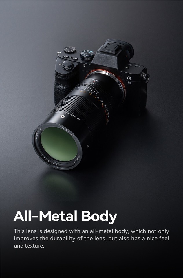 TTArtisan 100mm F2.8 Full Frame Macro Large aperture Lens for Leica L ...