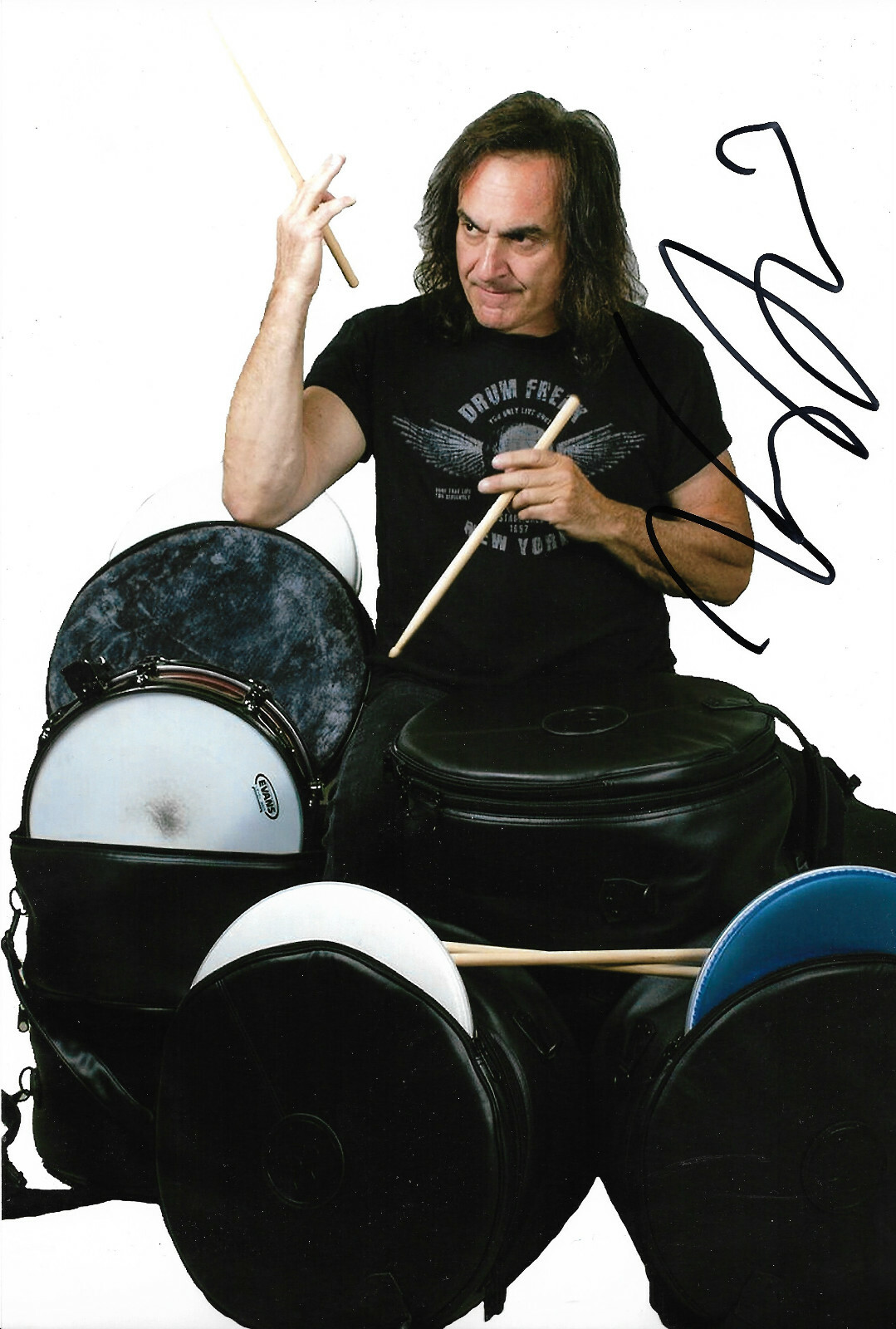 Vinnie Appice "Black Sabbath" signed 8x12 inch photo autograph | eBay