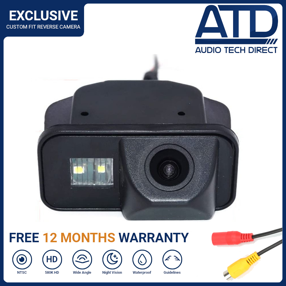 Reverse Camera For Toyota Avensis T25 T27 Previa XR30 XR40 Number Plate ...