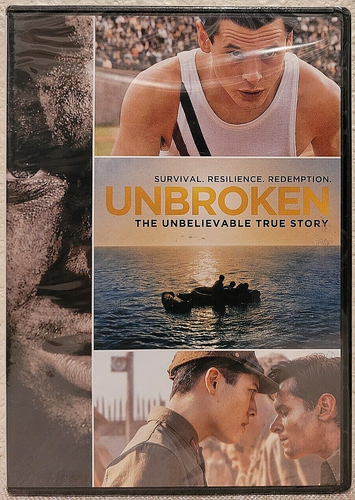 Unbroken (DVD, 2014) Jack O'Connell, Miyavi, Domhnall Gleeson - New ...