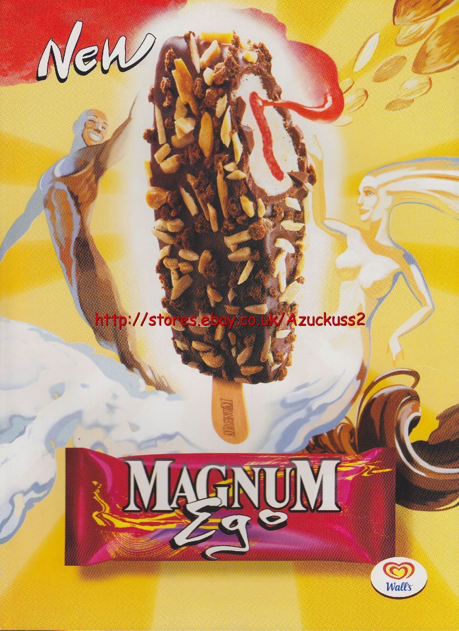 Walls Magnum Ego 1998 Magazine Advert #2297 | eBay