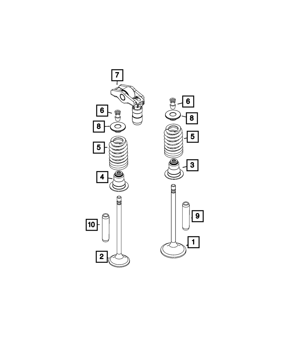 Genuine Mopar Valve Tappet 68440310AA | eBay
