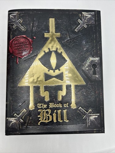SIGNED The Book of Bill Alex Hirsch B&N Exclusive Edition Gravity Falls ...