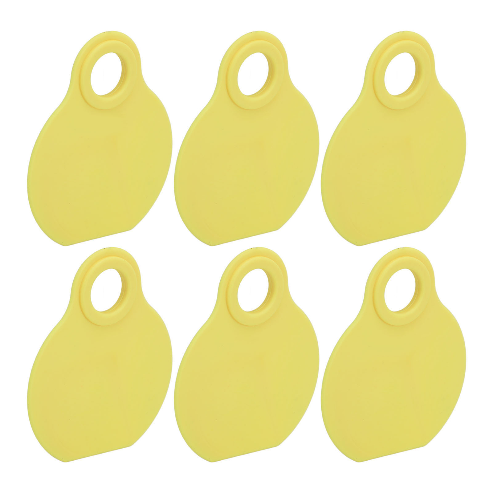 50pcs Livestock Neck Tags TPU High Durability Flexibility QR Code Blank ...