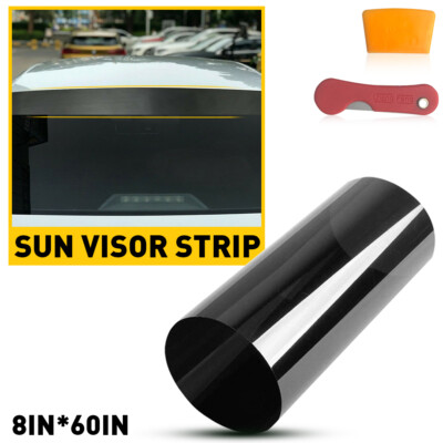 Sun Visor Strip Windshield Banner Long Lasting Vinyl Premium Blank ...