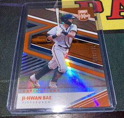 Donruss Elite Baseball Ji Wan Bae Orange Base SP/149 Pirates Top ...
