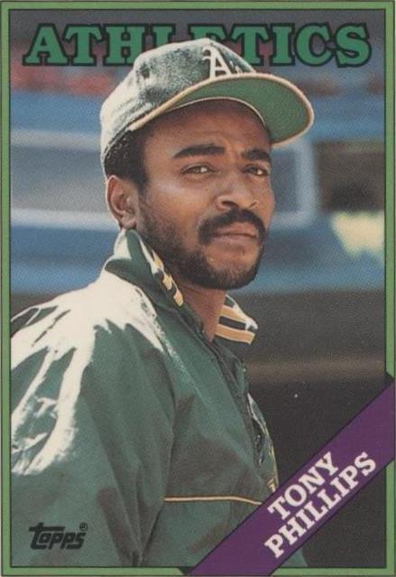 1988 Topps - Tony Phillips #673 Collector's Edition (Tiffany) for sale ...